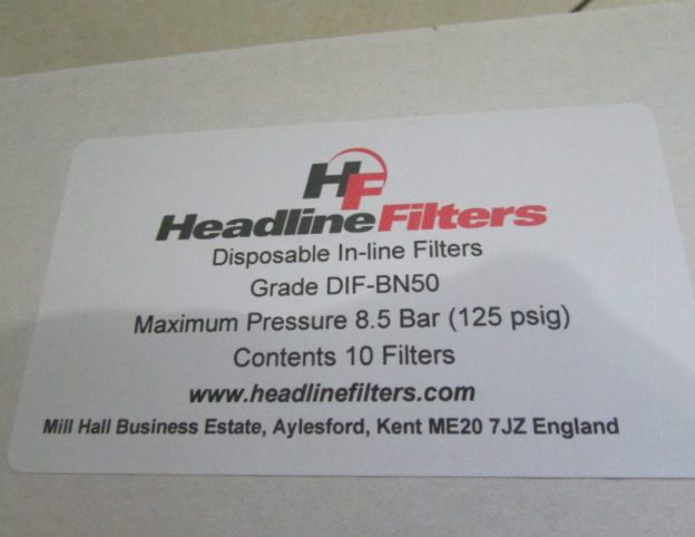 HEADLINE FILTERS过滤器、滤芯.HEADLINE FILTERS不同材质的气体，液体过滤器以及过滤器件